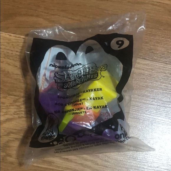 McDonald's | Toys | Mcdonalds Spongebob Squarepants Kayaker Toy | Poshmark